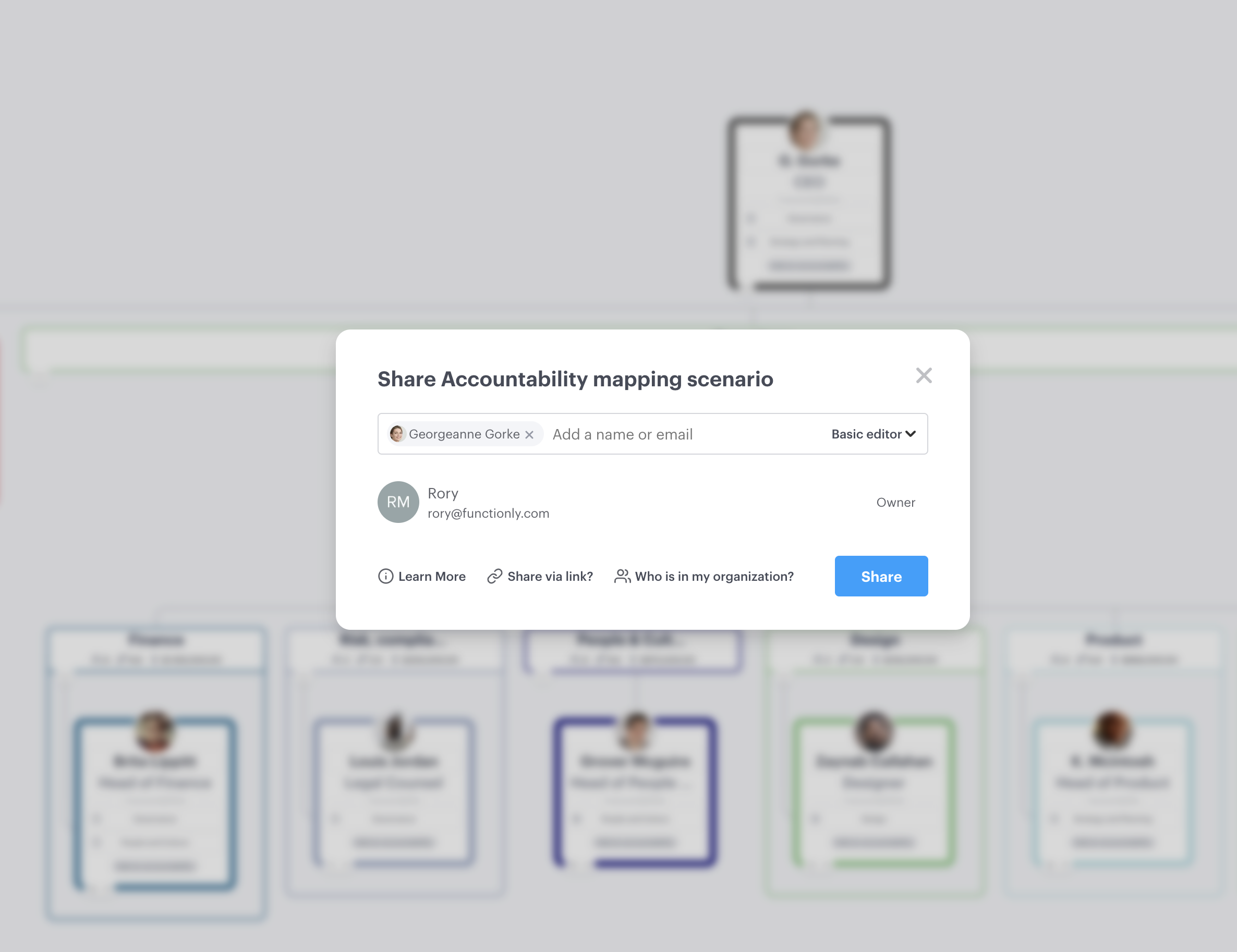 Org Design Guide: Building an executive accountability chart